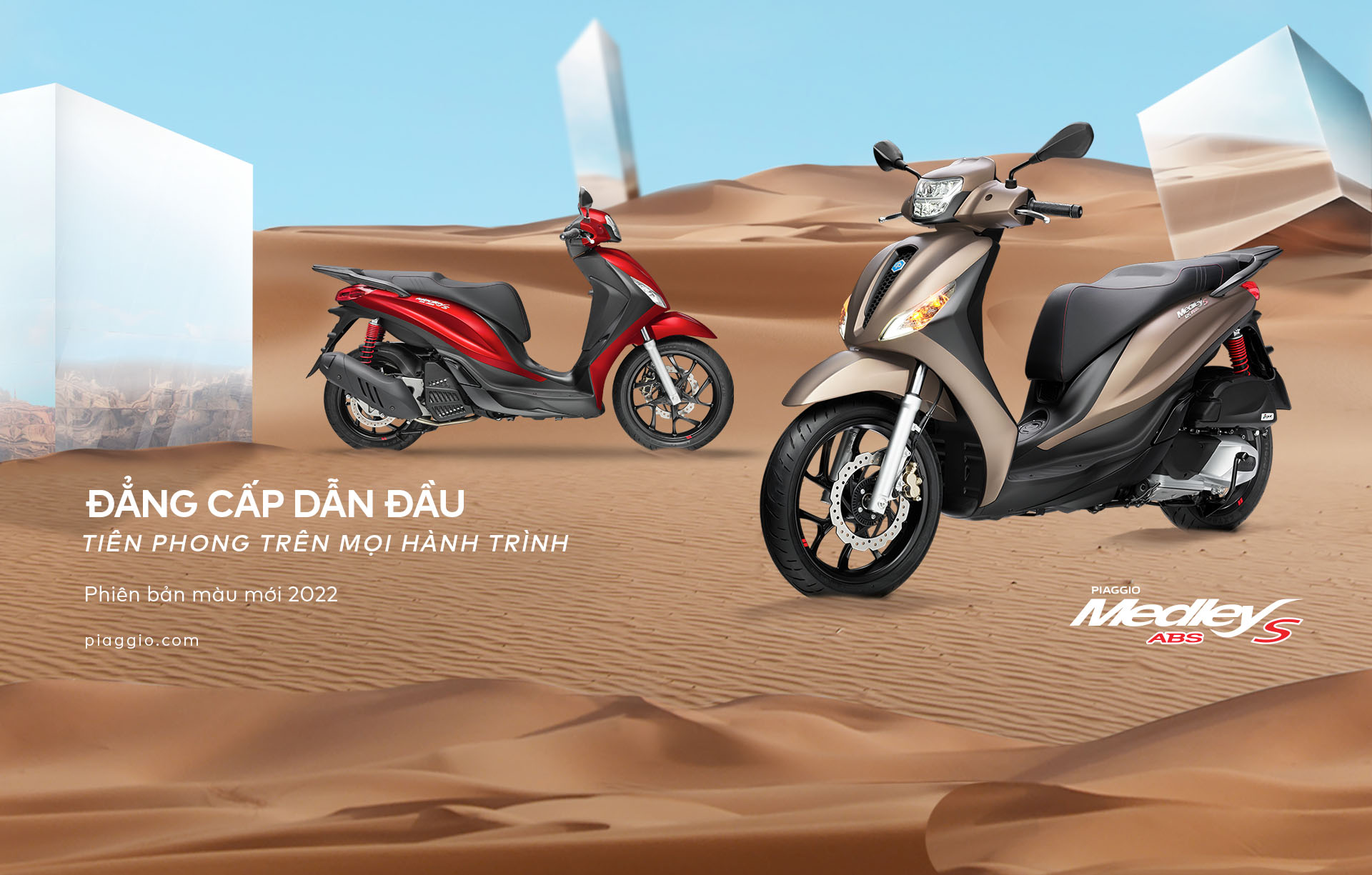 Piaggio: Xe máy và giải pháp di chuyển trong đô thị. Trang chủ